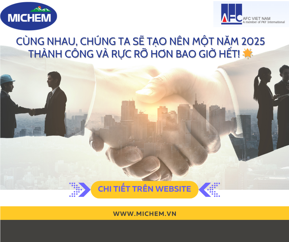 AFC TRÚNG THẦU KIỂM TOÁN CHO MICHEM VIỆT NAM NĂM 2025