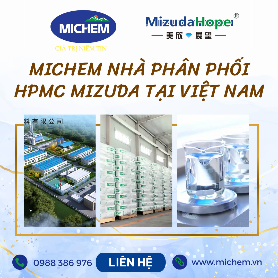 Michem nhà phân phối HPMC từ Mizuda